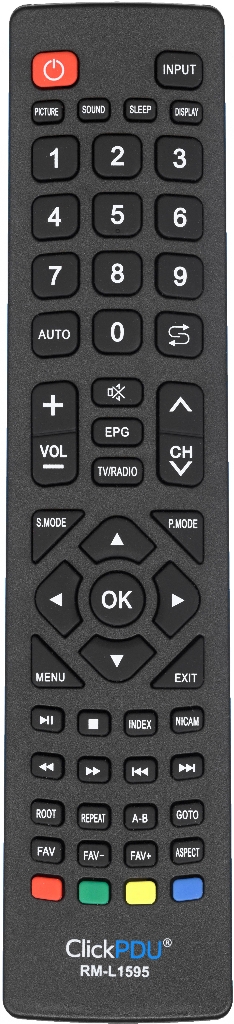 Универсальный пульт ClickPdu для TELEFUNKEN RM-L1595 VER.2023 купить с доставкой!