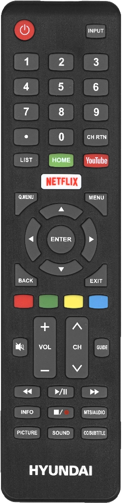 Hyundai YDX-123 (YDX123) пульт для телевизора оригинальный!