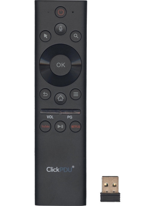 Универсальный пульт ClickPdu Air Mouse CRC2121B (гироскоп, голосовое управление) купить с доставкой!